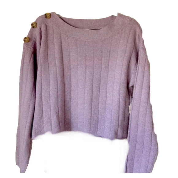 Jolie & Joy by FCT With Love | Sweaters | Jolie Joy Cropped Button ...
